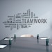 Motivation Word Wall Decal for Business, Custom Wall Mural for Office ...