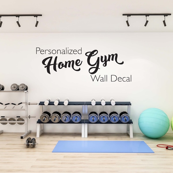 Gym Wall Decal - Etsy