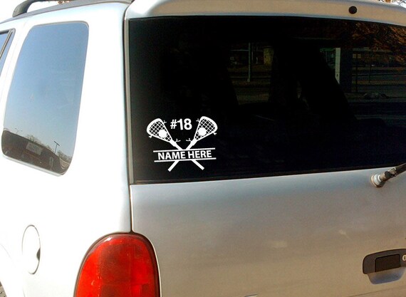 Custom Soccer Decal Sports Window Decal Sports Team Decal | Etsy