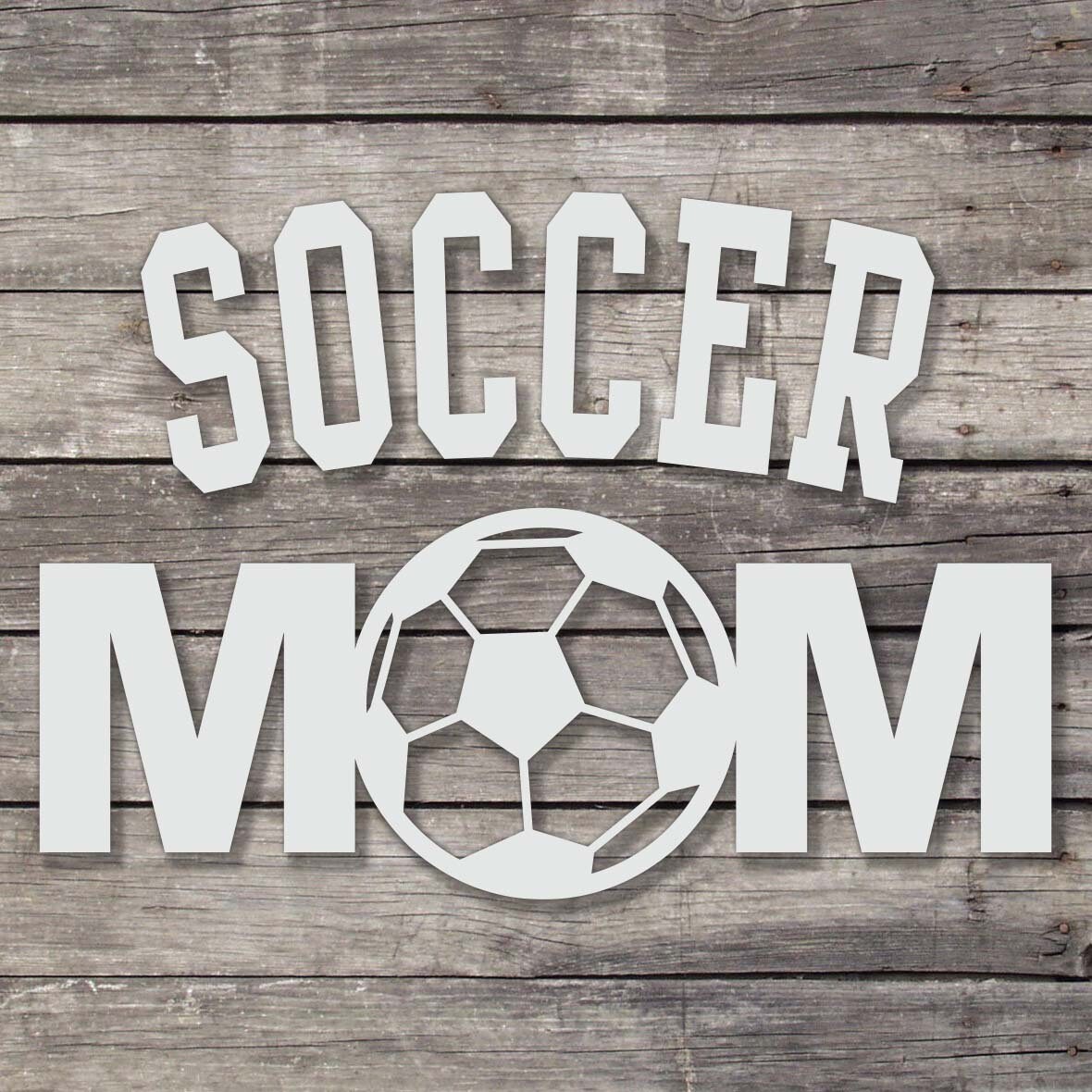 Soccer Mom Decal Sports Window Decal Soccer Decal for Cars - Etsy