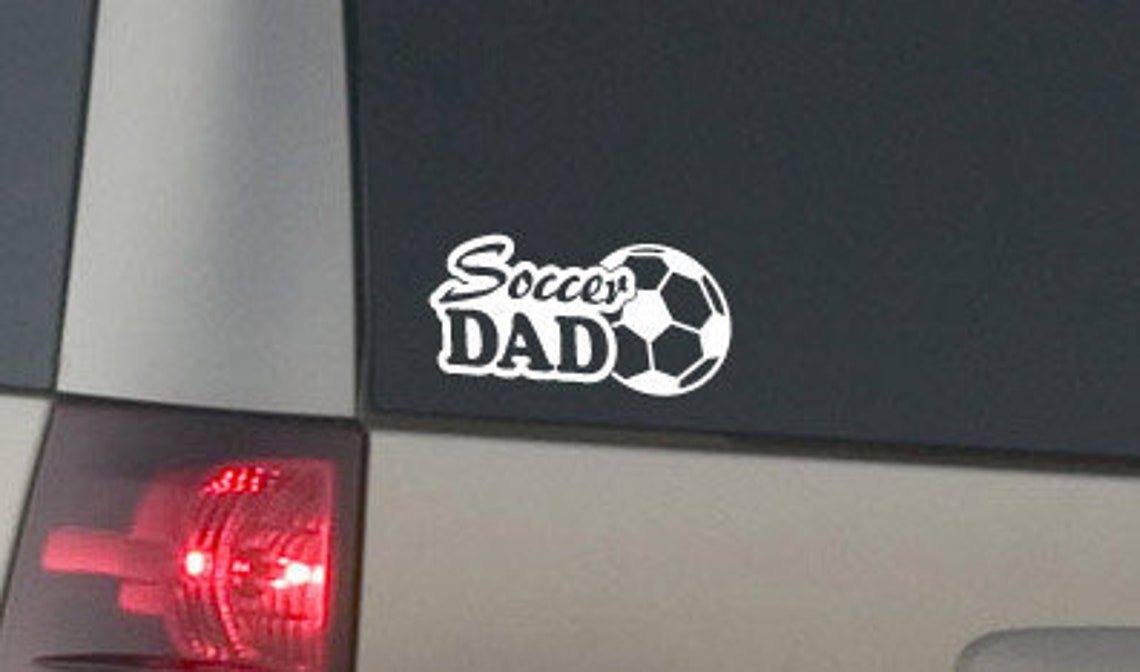 Soccer Dad Decal, Sports Window Decal, Sports Decal for Dad - Etsy