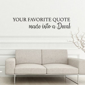 Custom Wall Decal, Make Your Own Wall Decal, Personalized Wall Decal - Etsy