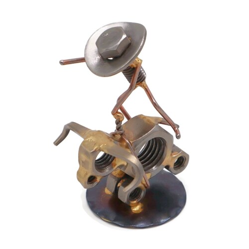 Bull Rider Cowboy Light Personalized Free LED Night Lamp | Etsy