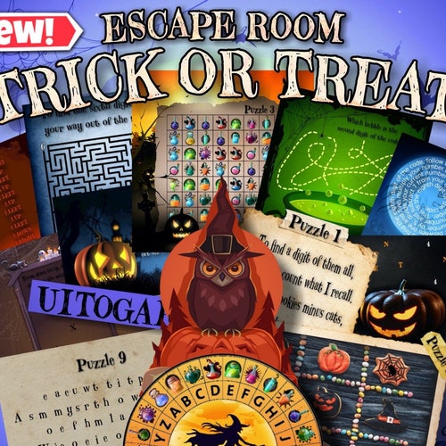 Printable Escape Room Kit for Kids Party Edition Print & - Etsy