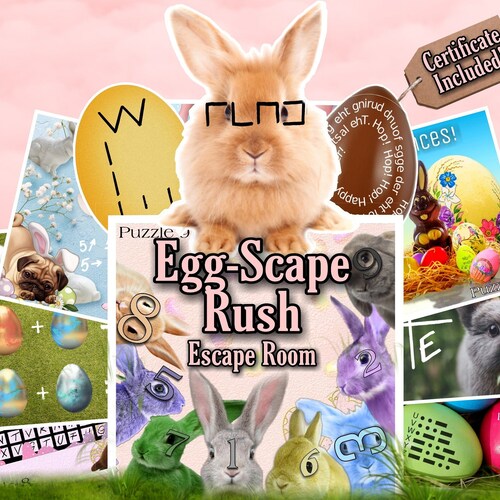 Easter Escape Room Game. Bible Kids and Family Printable Party - Etsy