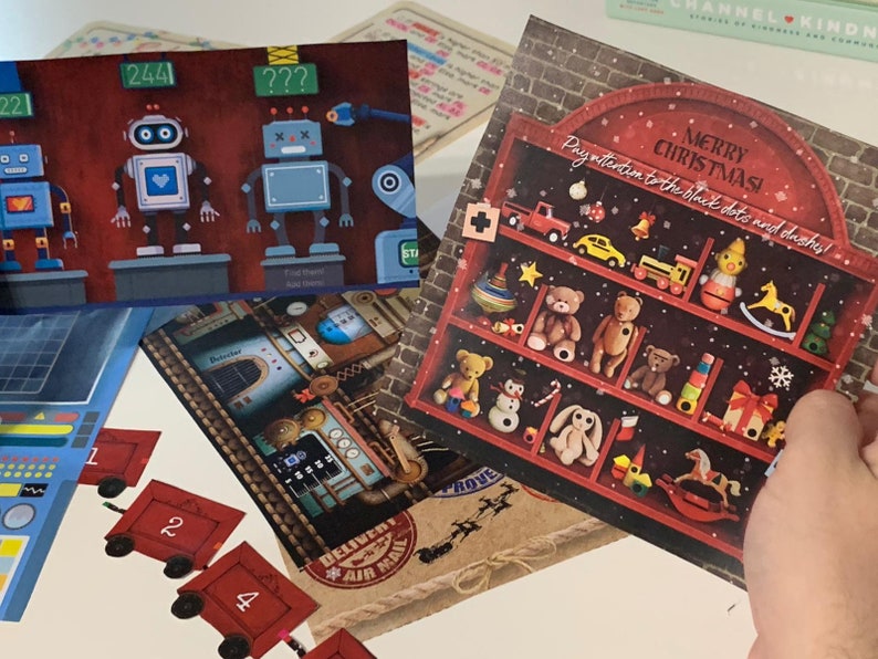 Christmas Escape Room Game DIY Printable Game Kit for Kids the - Etsy