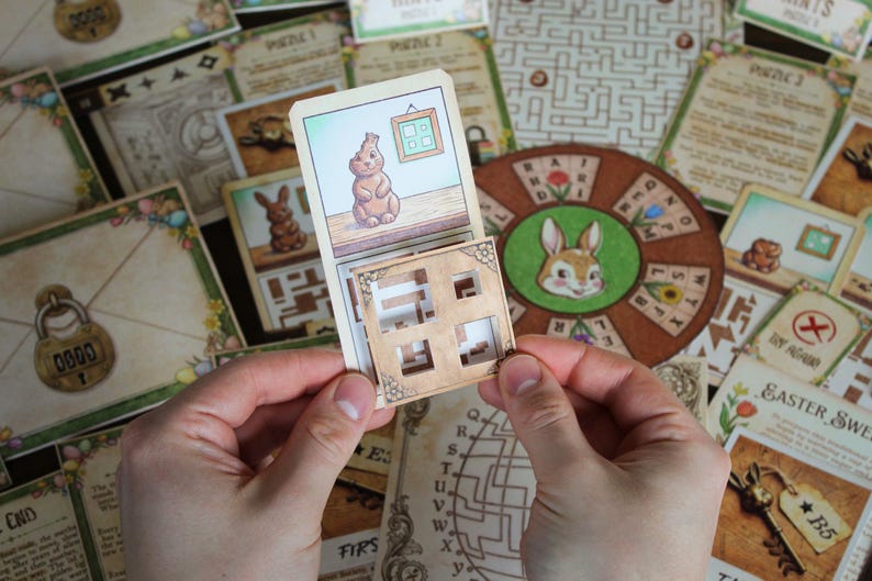 Easter Escape Room Printable – the Easter Vault: Holiday Puzzle Game ...