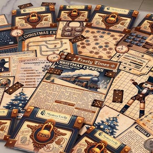 Christmas Escape Room Printable – Heist on the Christmas Express ...
