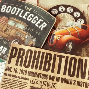 Escape Room Printable – the Roaring 20s: 1920s Speakeasy Puzzle Game ...