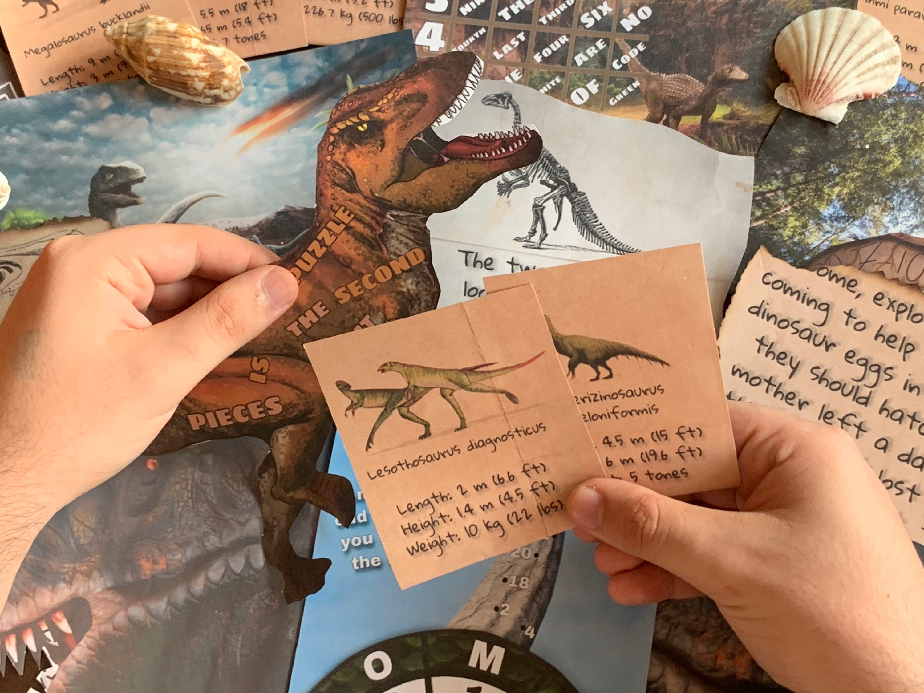 Escape Room Game DIY Printable Game Kit for Kids Jurassic - Etsy Canada