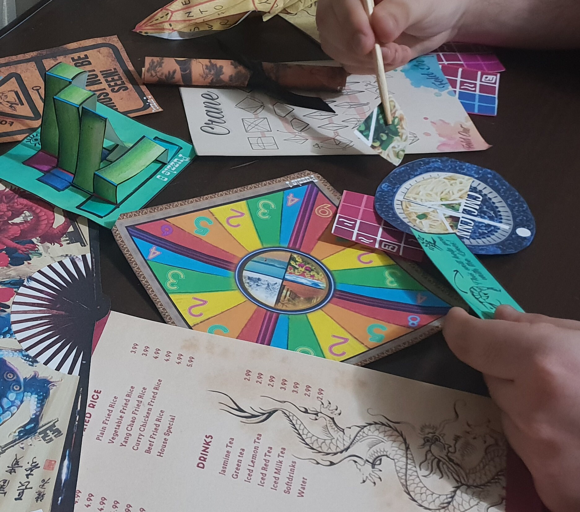 Escape Room Game DIY Adult Printable Game Kit the Lucky Dragon | Etsy