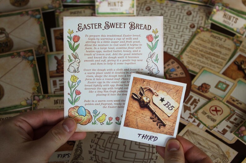 Easter Escape Room Printable – the Easter Vault: Holiday Puzzle Game ...