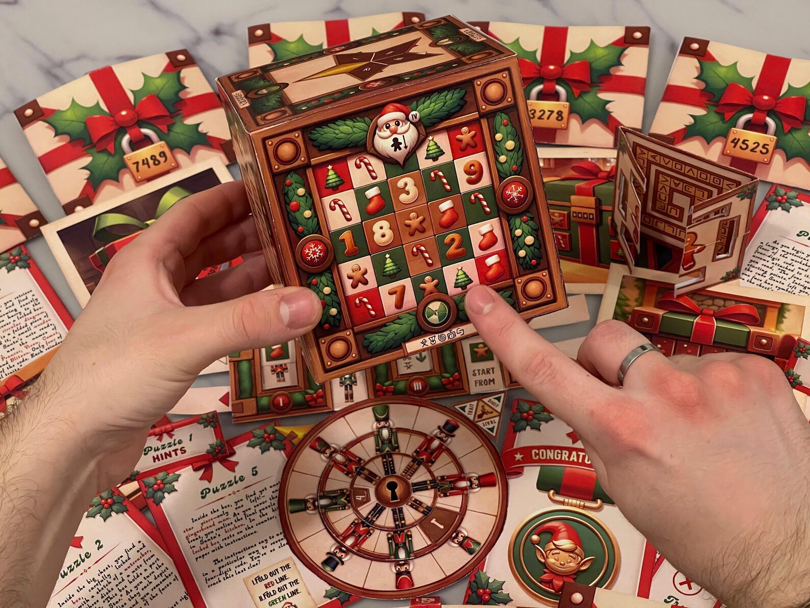 Christmas Escape Room Printable – the Christmas Star: Holiday Puzzle ...