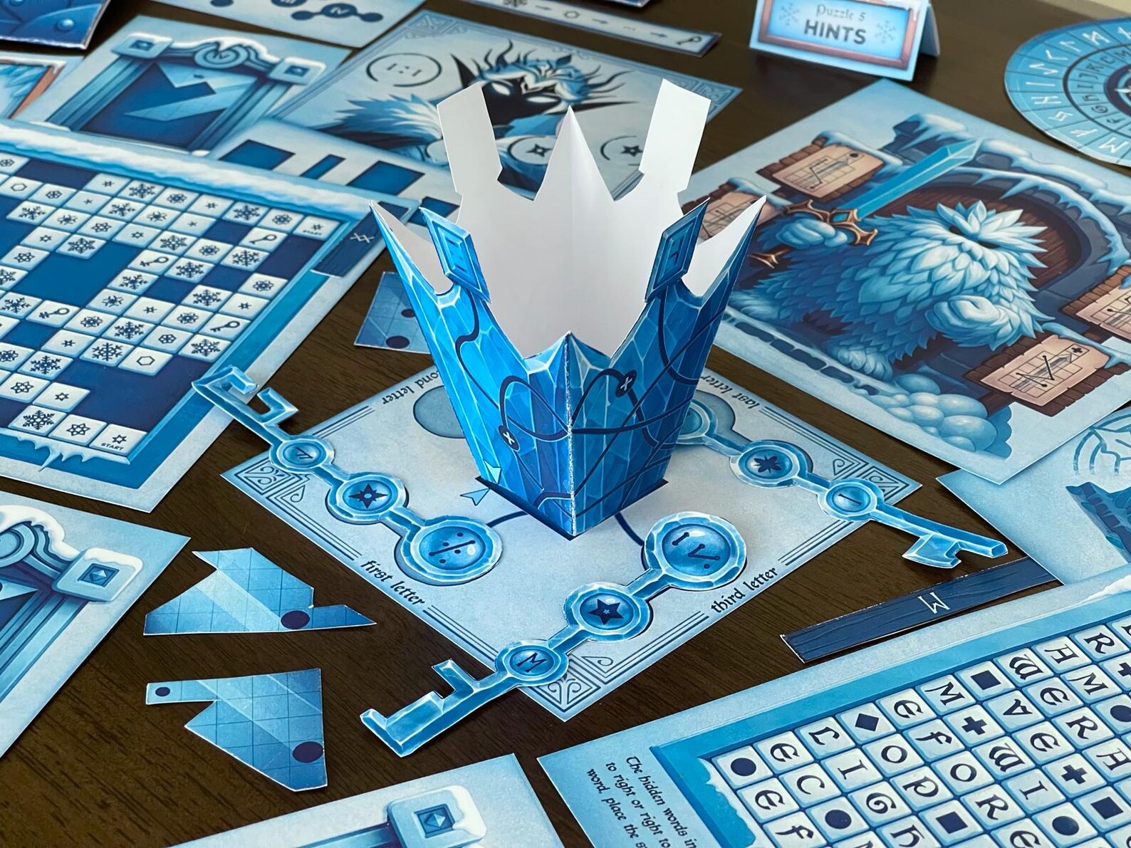 Winter Escape Room Printable – the Snow Queen: Winter Puzzle Game for ...