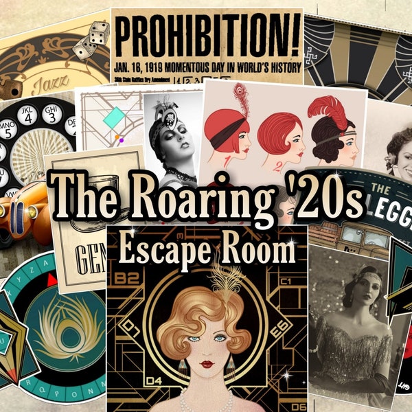 Roaring 20's Printables - Etsy