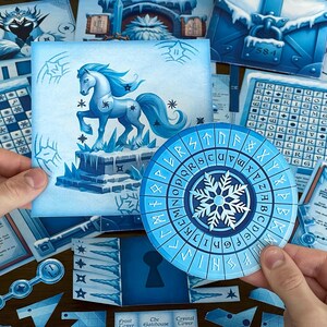Winter Escape Room Printable – the Snow Queen: Winter Puzzle Game for ...