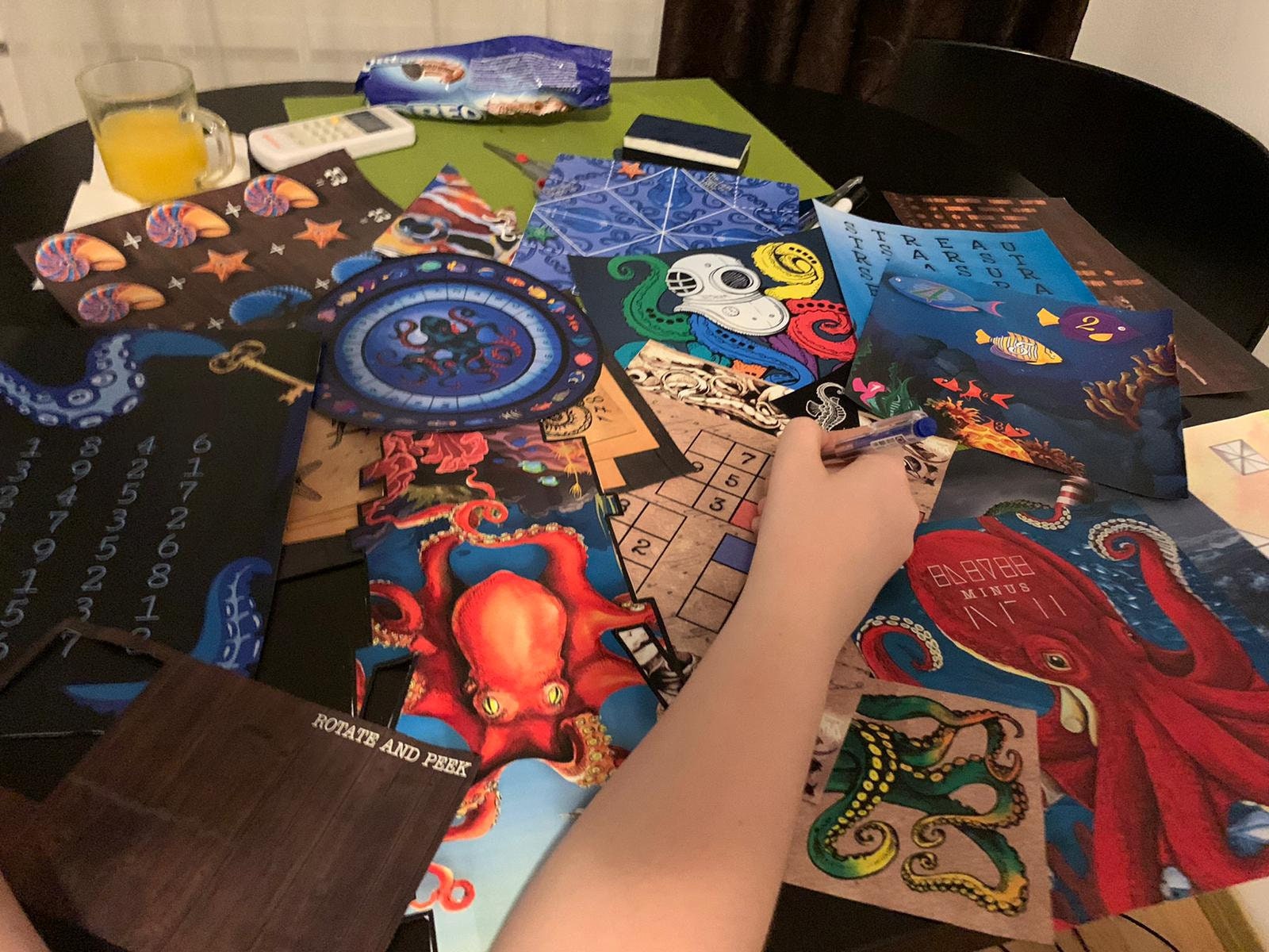 Escape Room Game DIY Printable Game Kit for Kids the Kraken | Etsy