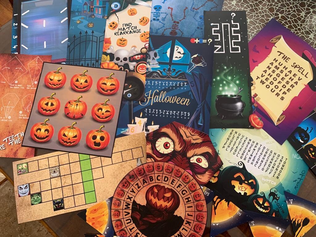 Halloween Escape Room Printable – Spooky Puzzle Game for Kids - Etsy