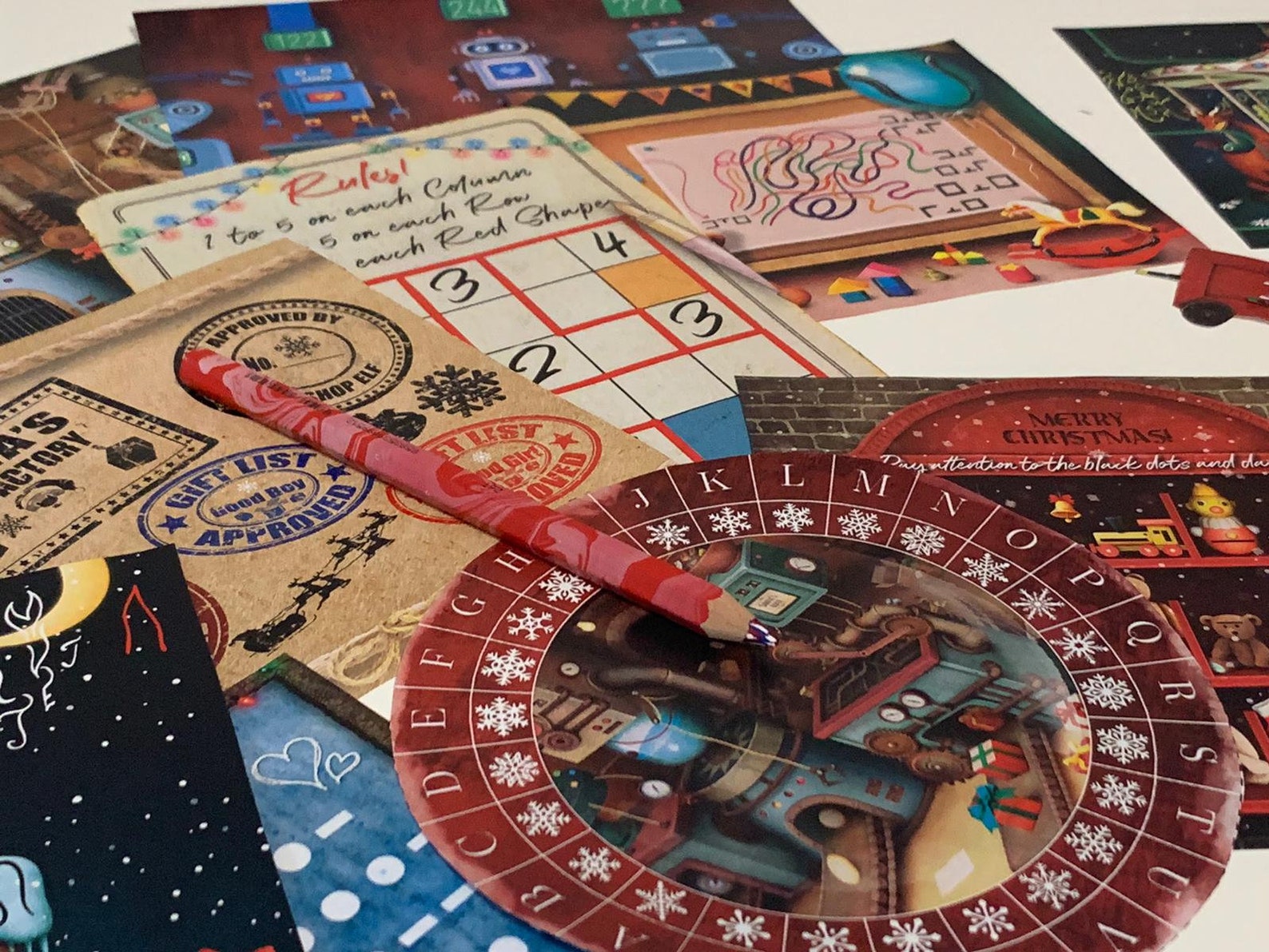 Christmas Escape Room Game DIY Printable Game Kit for Kids the - Etsy