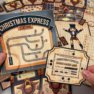 Christmas Escape Room Printable – Heist on the Christmas Express ...
