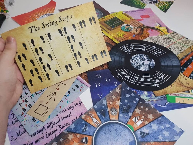 Escape Room Game DIY New Year Printable Game Kit New - Etsy