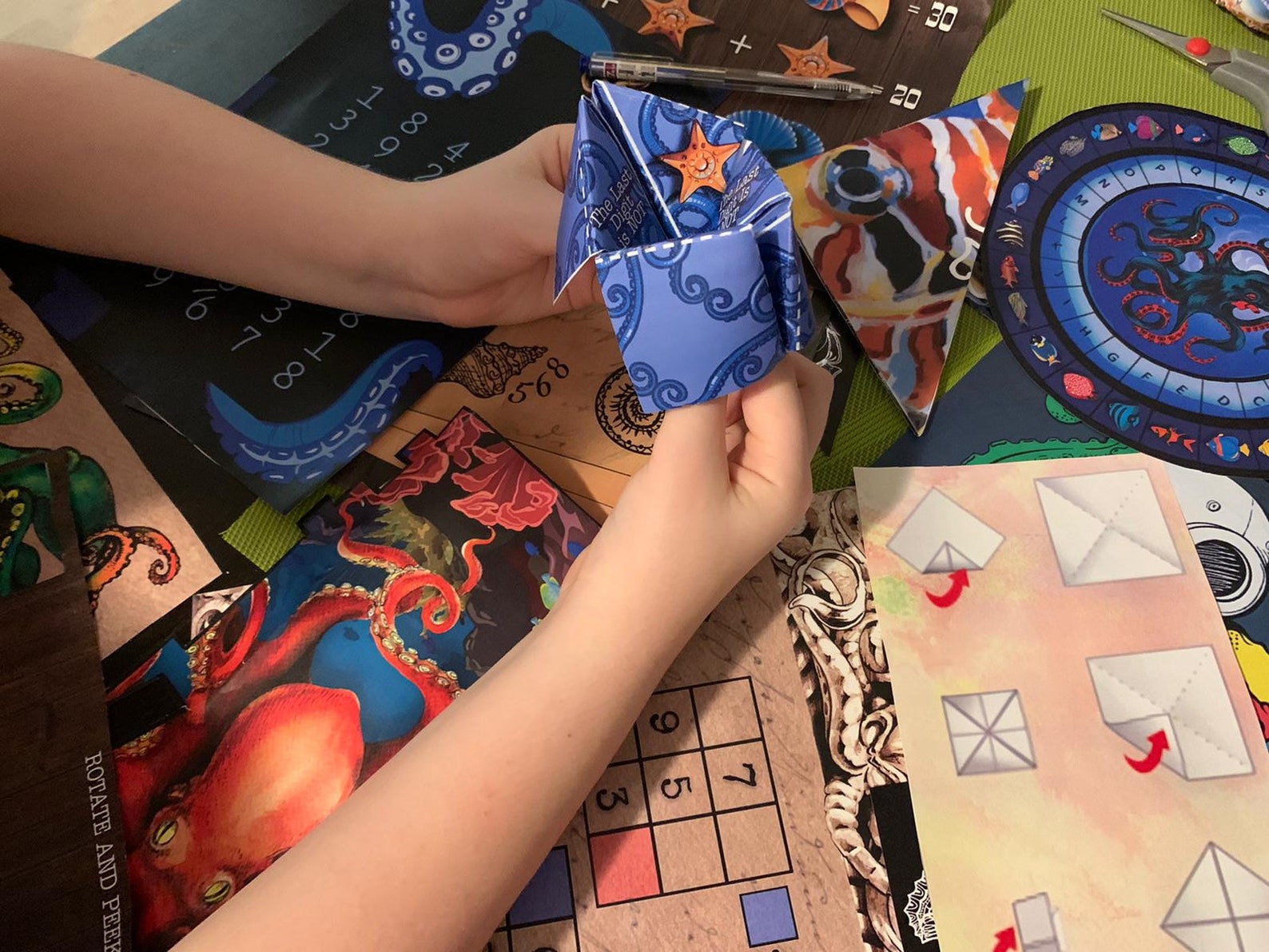 Escape Room Game DIY Printable Game Kit for Kids the Kraken | Etsy