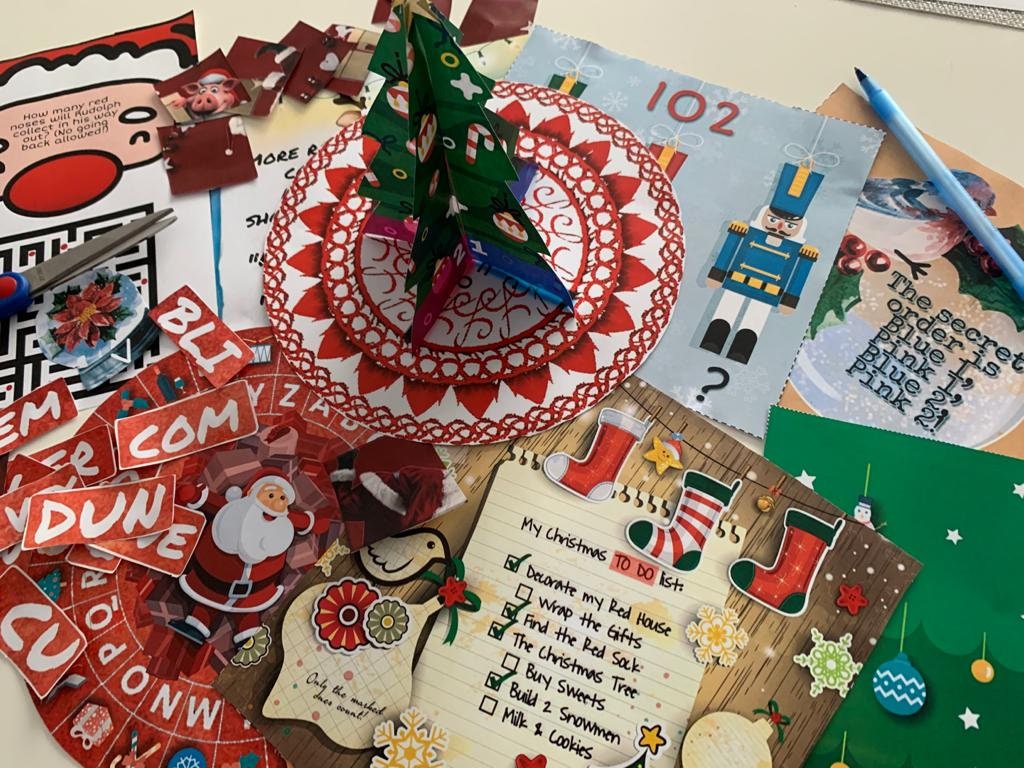Christmas Escape Room Game DIY Printable Game Kit for Kidsthe | Etsy UK