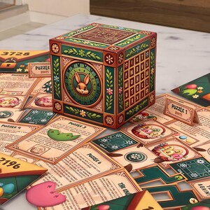 Easter Escape Room Printable – Easter Box: Holiday Puzzle Game for Kids ...