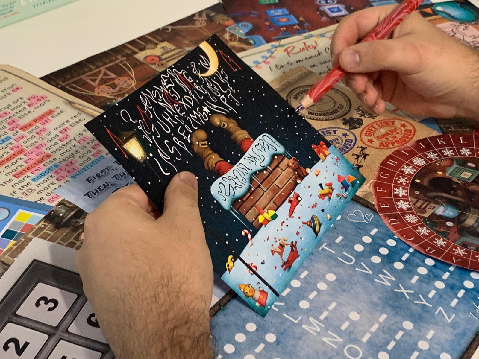Christmas Escape Room Printable – the Toy Factory: Holiday Puzzle Game ...