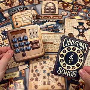 Christmas Escape Room Printable – Heist on the Christmas Express ...
