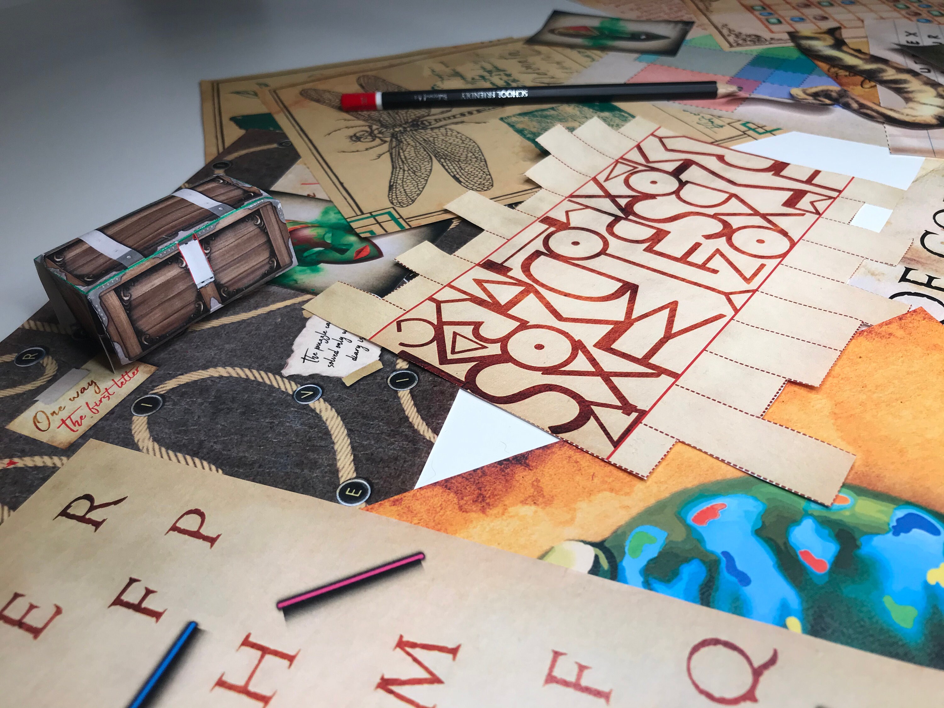 Escape Room Game DIY Printable Game Kit for Kids Expedition - Etsy ...