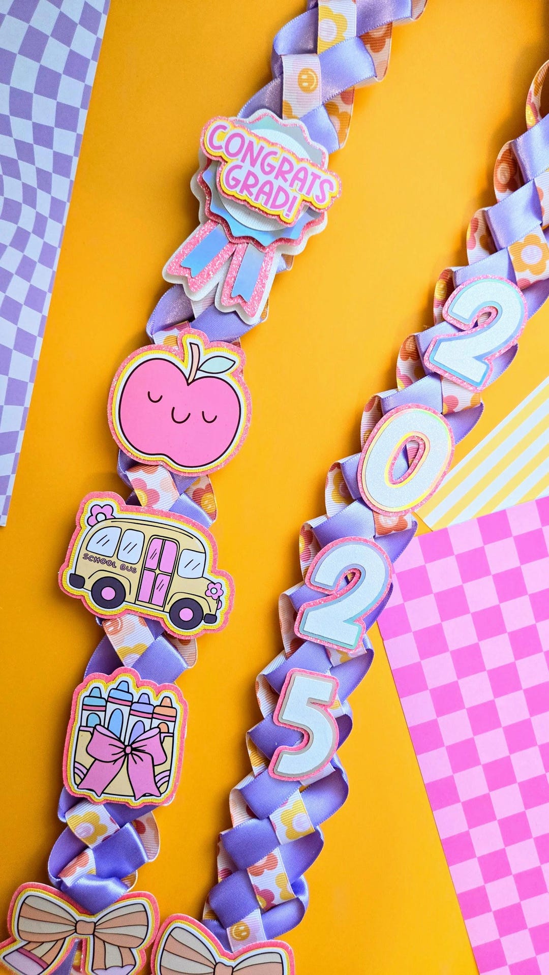 Kids Graduation Lei |graduation Lei | TK Graduation Lei | Kindergarten ...