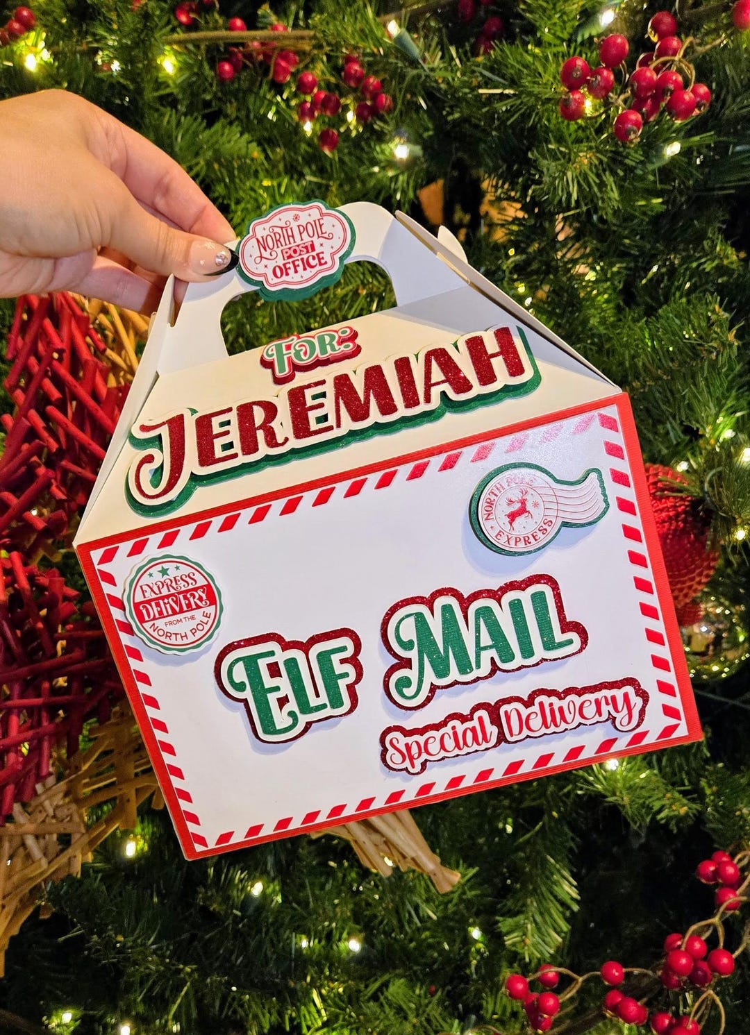 Elf Package | Elf Arrival | Elf Arrival Package | Elf Arrival Box - Etsy