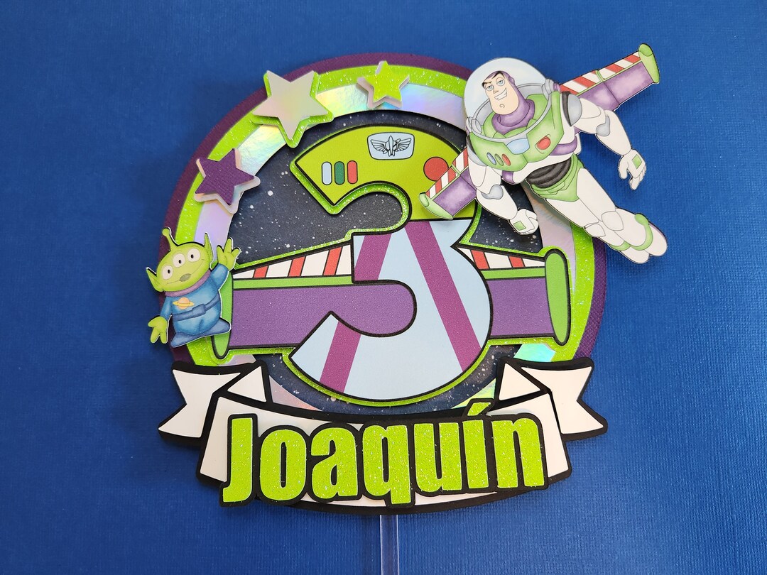 Buzz Lightyear Cake Topper Toy Story Cake Topper Toy Story - Etsy