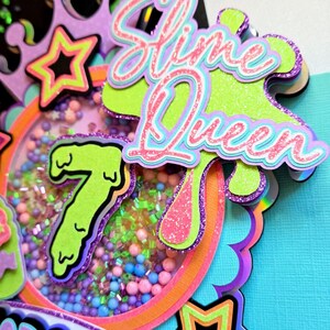 Slime Cake Topper | Slime Party Cake Topper | Slime Party Decor | Slime ...