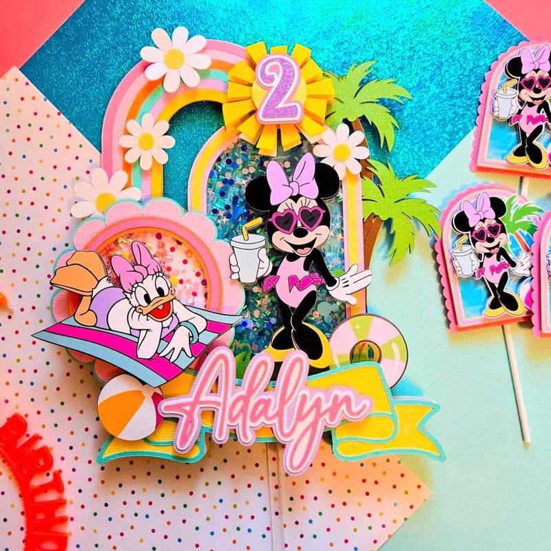 Minnie Pool Party Png - Etsy