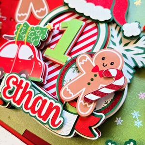 Oh What Fun It is to Be One | Boy First Christmas Topper | Boy ...