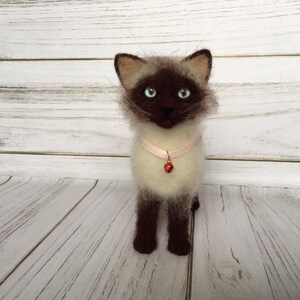 Custom Pet Portrait Felted Cat Cat Personalized Pet Pet - Etsy