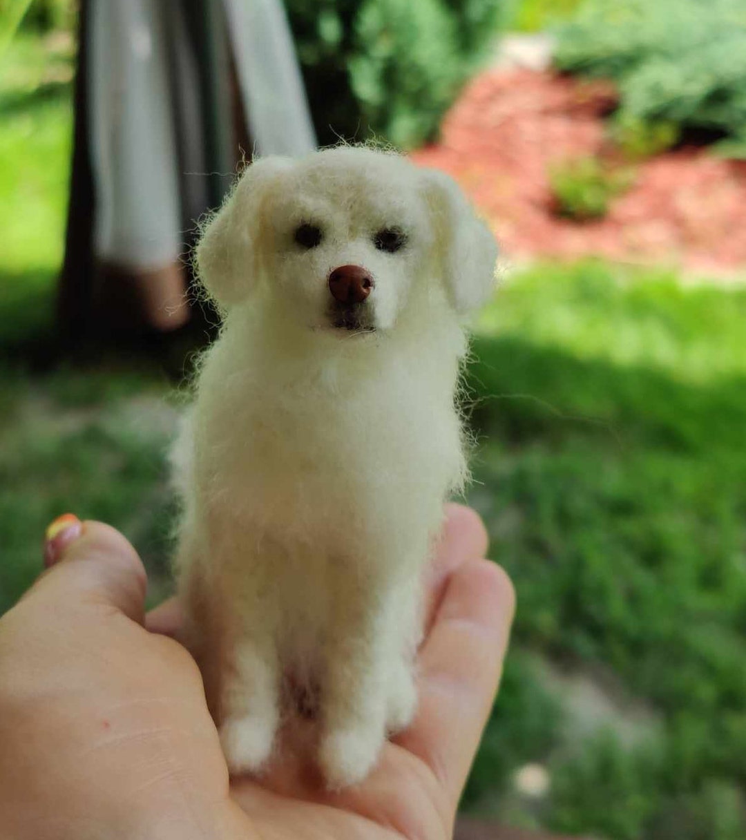 Custom Pet Portrait Felted Dog, Miniature Felted Dog, Felted Dog ...