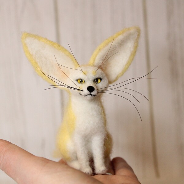 Felt Fennec Fox - Etsy