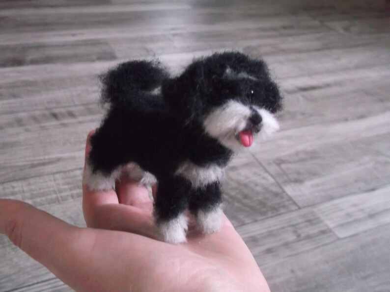 Custom Pet Portrait Felted Dog Miniature Felted Dog Portrait | Etsy