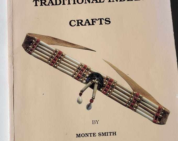 Leather Craft Book Vintage Traditional Indian Jewelry 1986 by Monte ...