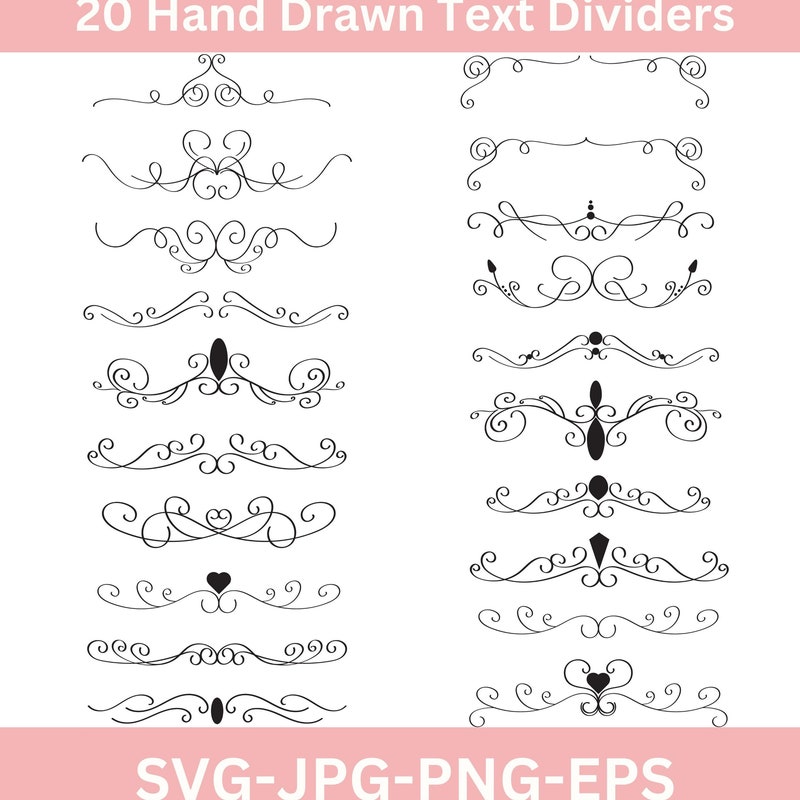 Doodle Dividers - Etsy