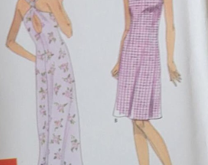 Y2K Dress Sewing Patterns for Womens Casual Summer Dresses, Simplicity ...