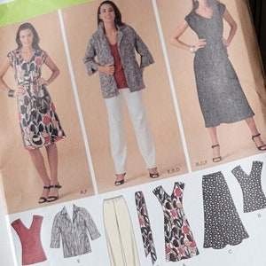 Dress Sewing Patterns for Womens Tops Dresses Skirts Pants Jacket ...