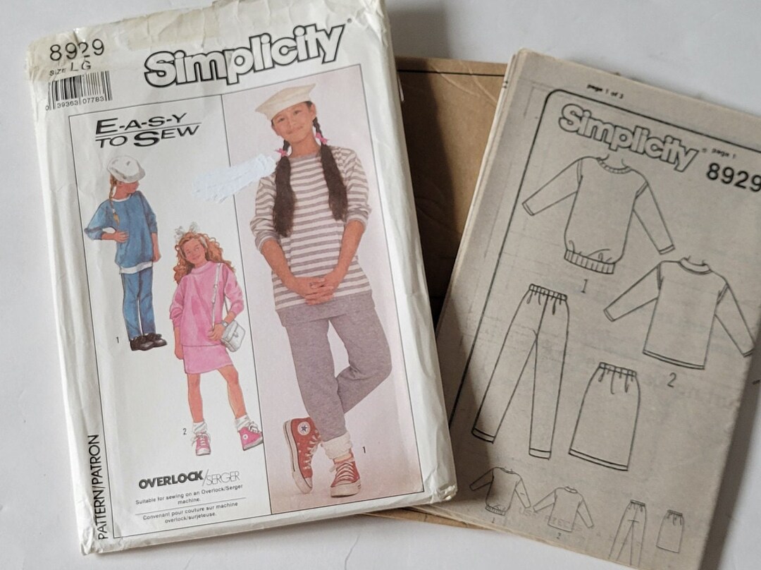 Kids Sewing Patterns for Girls Skirts Dresses and Pants Simplicity ...