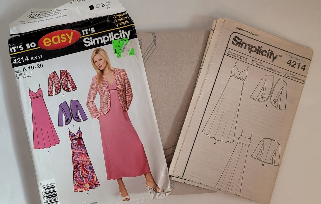 Empire Waist Dress Sewing Patterns for Womens Dresses & Jacket ...