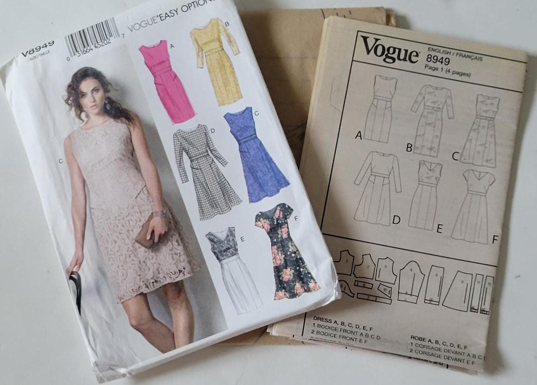 Plus Size Dress Sewing Patterns for Womens Dresses Long Sleeve ...