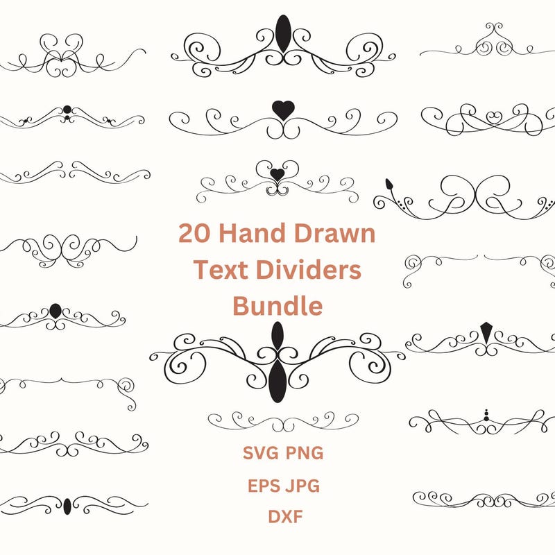 Doodle Dividers - Etsy