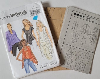Vest Pattern Women Sewing Patterns Vintage 90s Vests, Simplicity 7432 ...